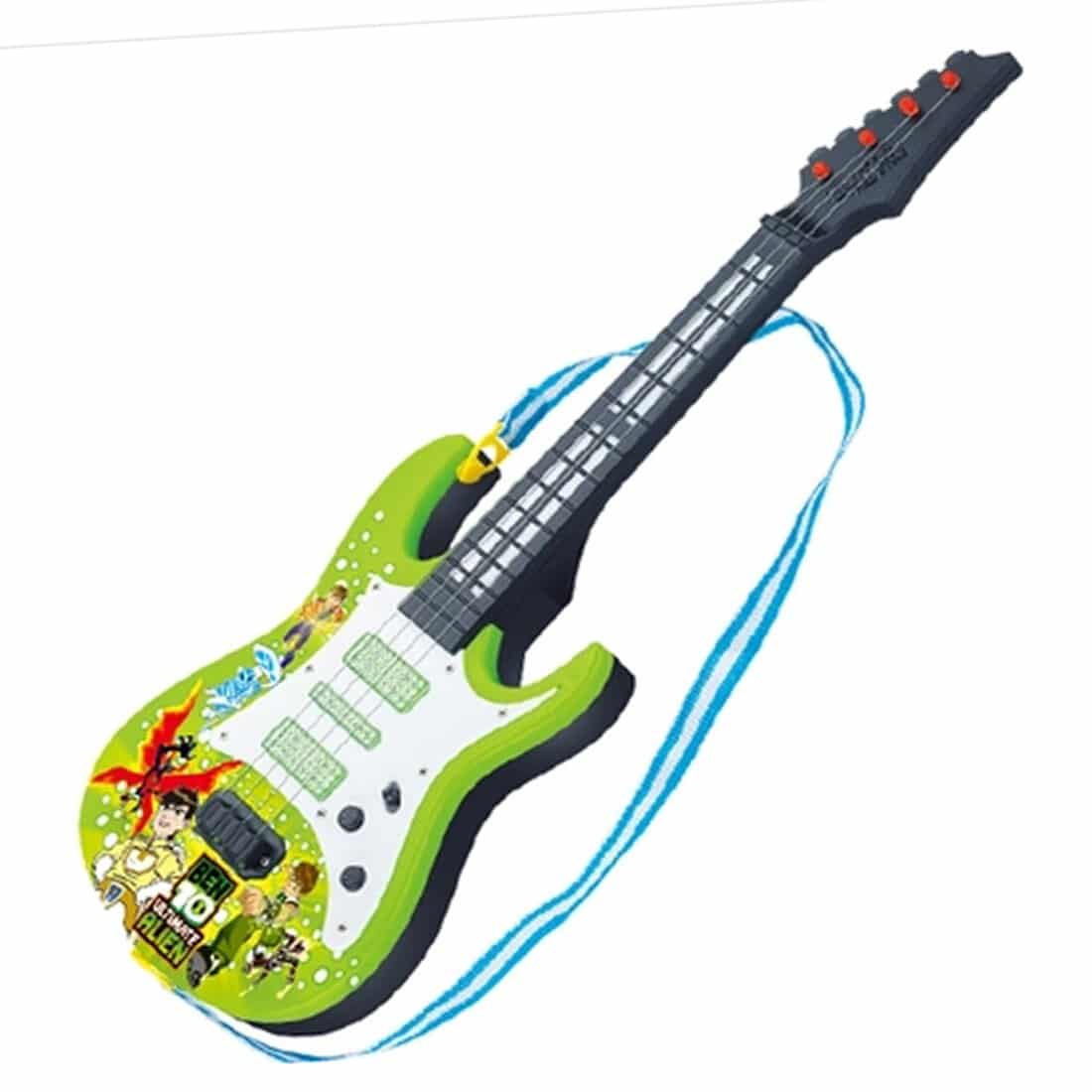 Piccola chitarra elettrica a 4 corde • Bambini World