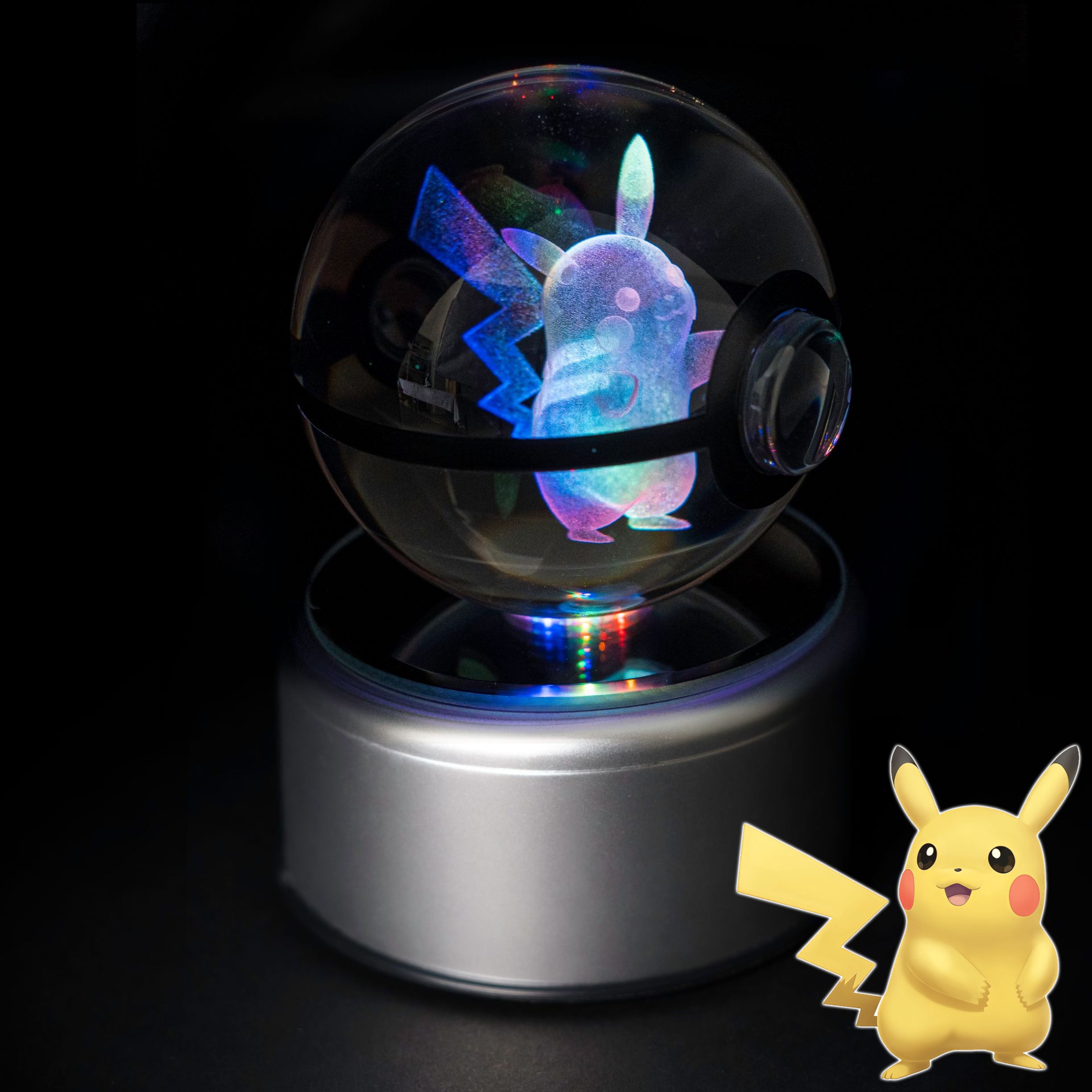 Pokémon Cristallo Luminoso Pokéball • Bambini World