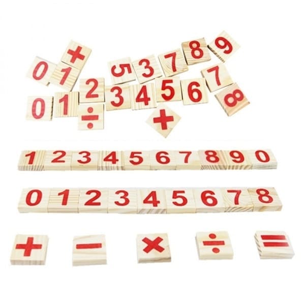Bastone educativo per contare in legno • Bambini World