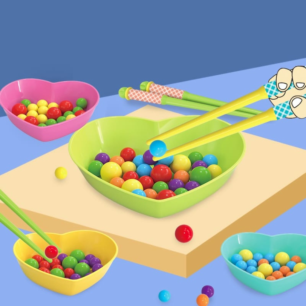 Gioco Montessori per bambini dai 3 anni in su per imparare i colori e ...